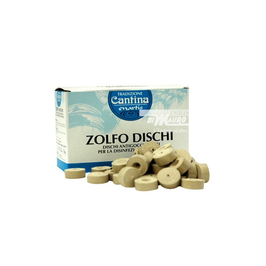 Zolfo In Dischi - 1 KG. – Di Mauro Enologia